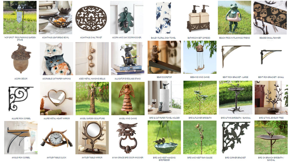 Iron Accents - Wrought Iron Furniture | Metal Wall Decor | Home Decor