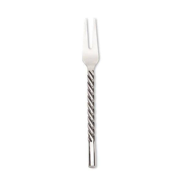 Twisted Cocktail Fork Set-4 - Iron Accents