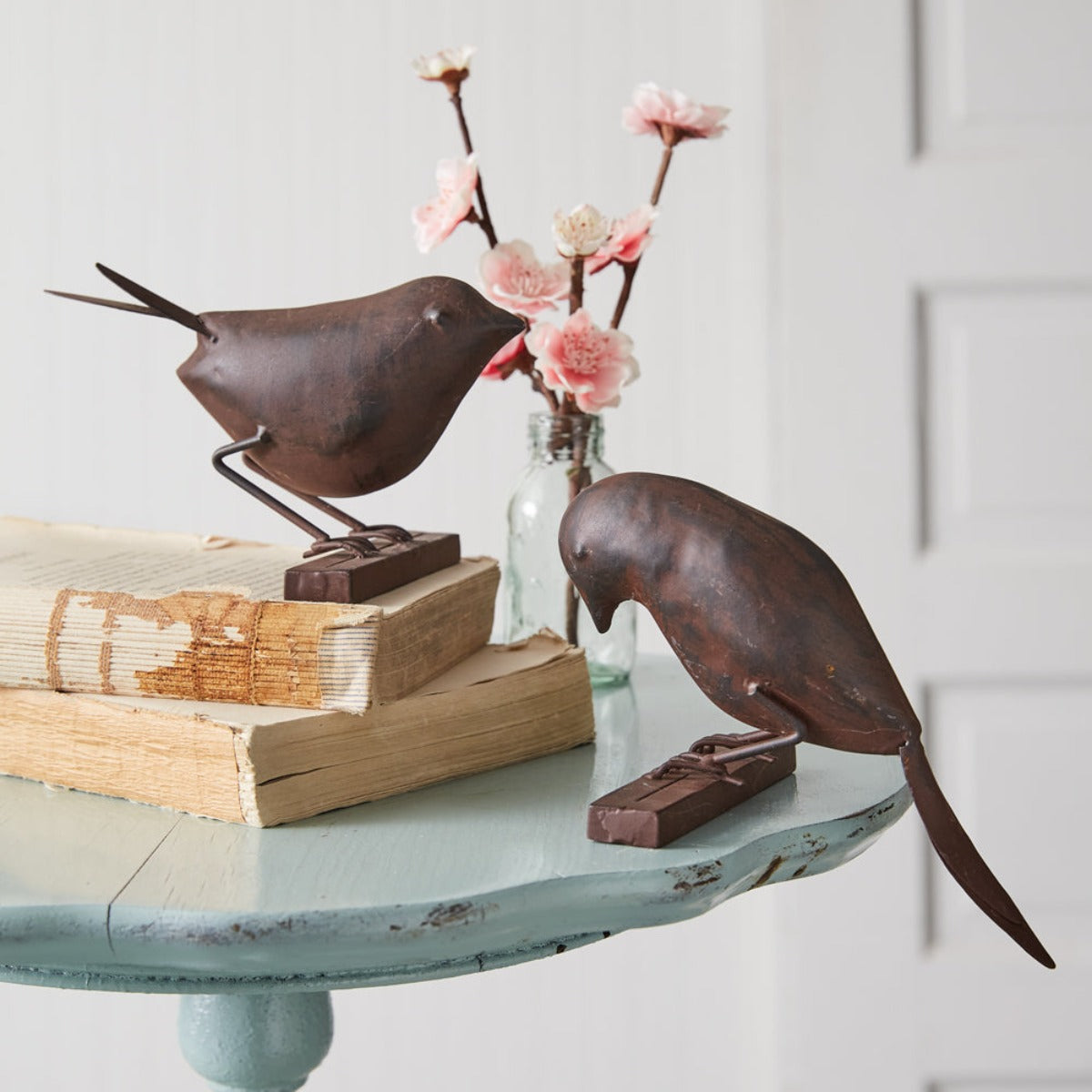 Songbird Shelf Sitters - Iron Accents