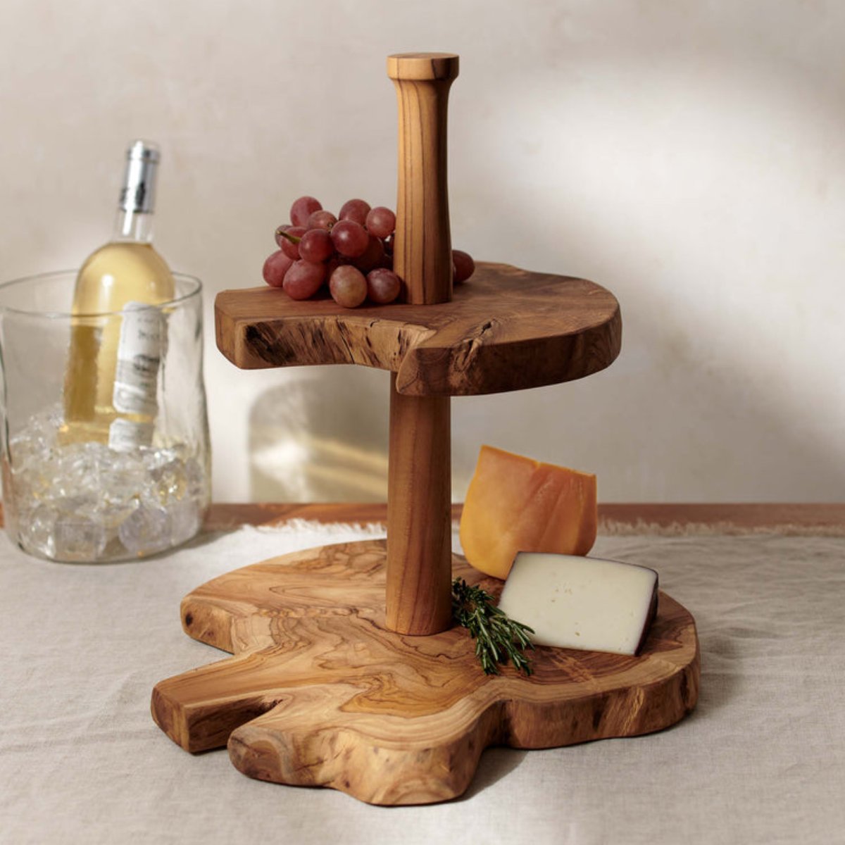 Pedestals & Risers - Iron Accents