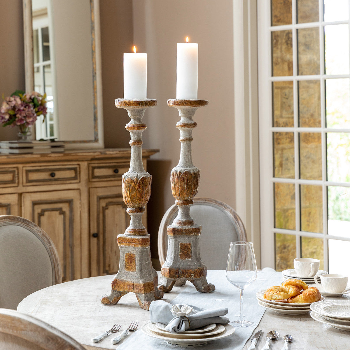 Antique Candlestick Tables Reeded Candlestick Table Lamp Vaughan