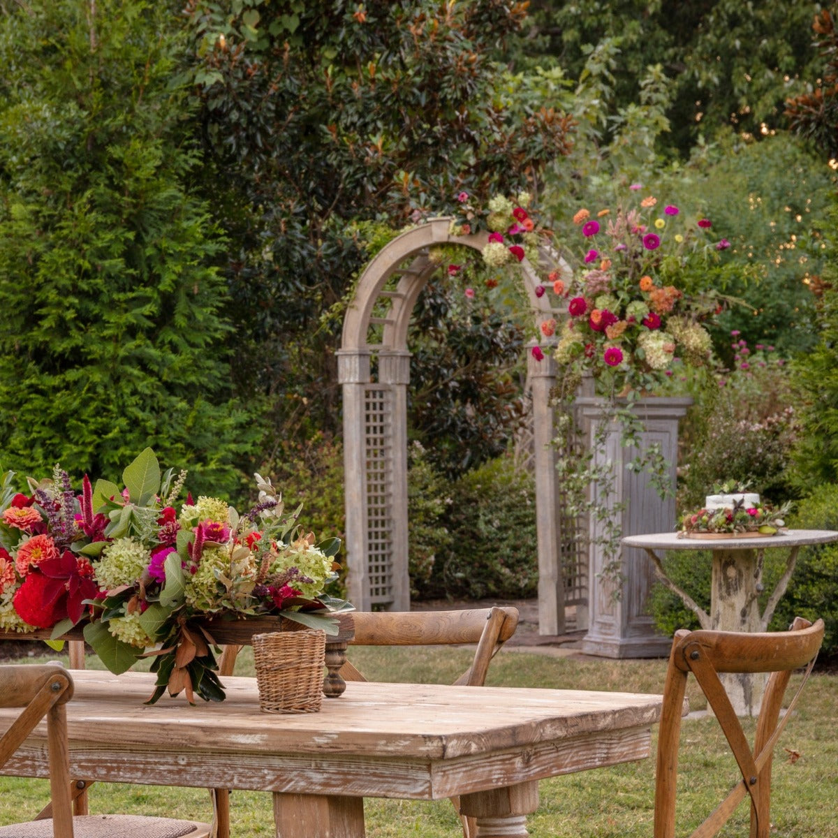 Vintage Iron Garden Trellis