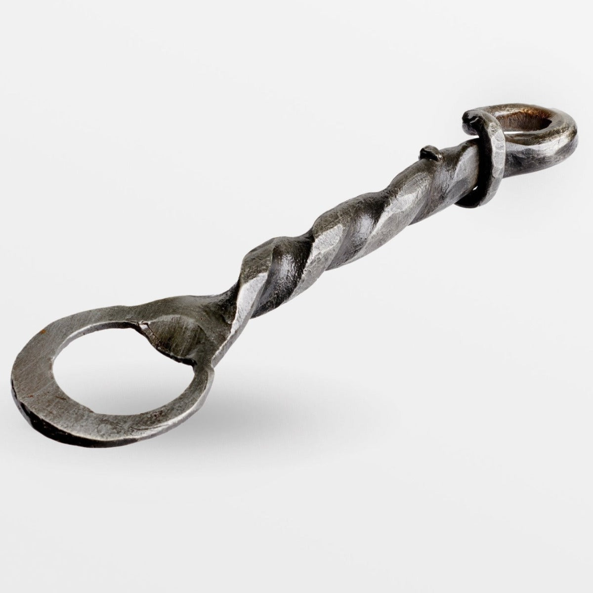 Forged Bottle Opener - Handcrafted Stainless Steel Opener for Beer ...