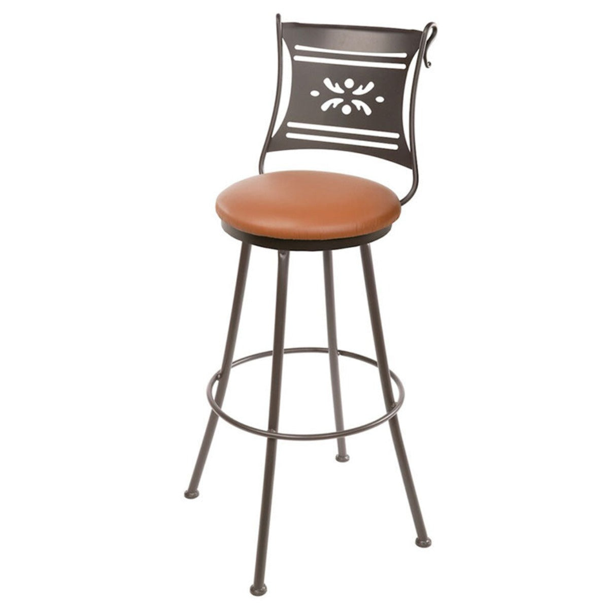 Iron Bar & Counter Stools | Handcrafted Seating - Iron Accents