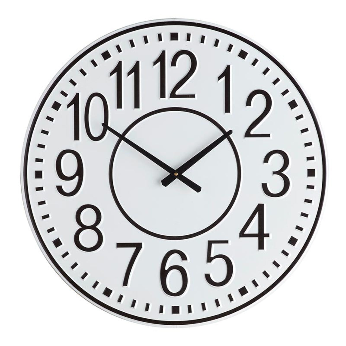 Wall Clock Clipart Black And White