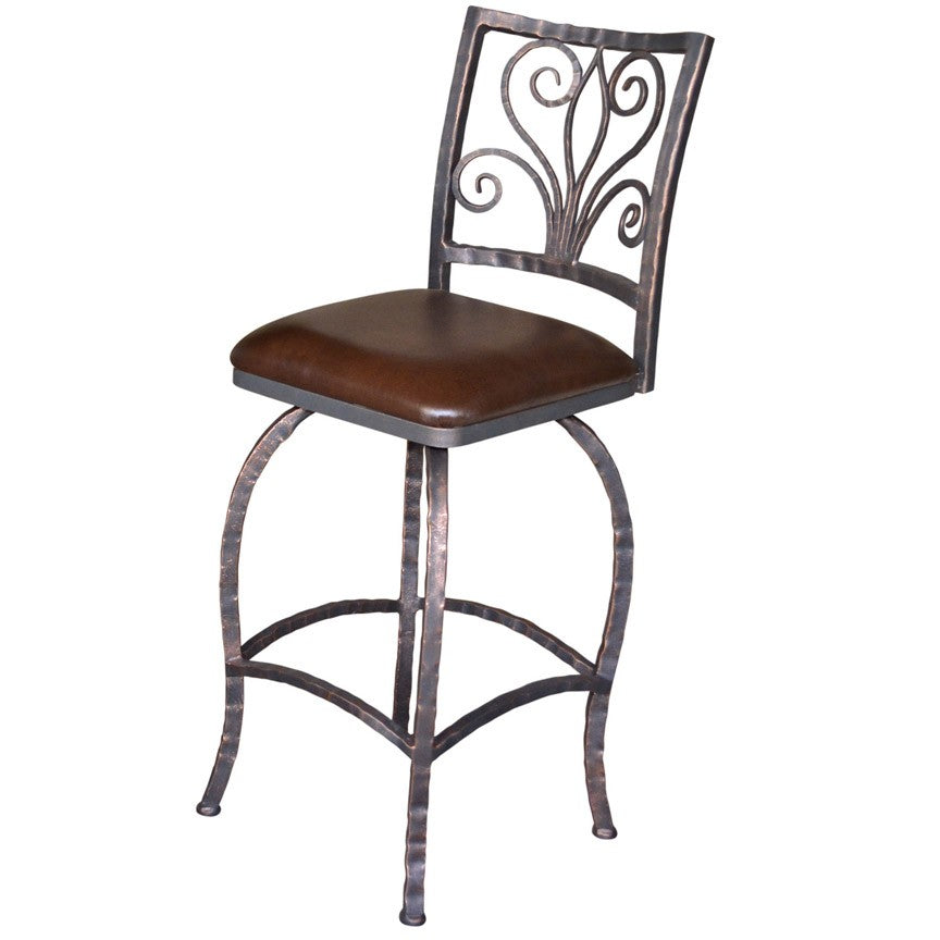 Wrought Iron Bar Stools & Counter Stools - Iron Accents