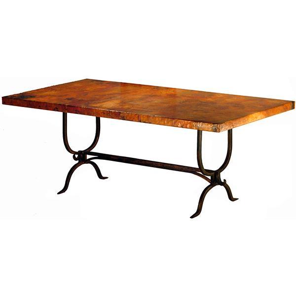 Iron Dining Tables & Bases - Fine Crafted Wrought Iron Dining Room ...