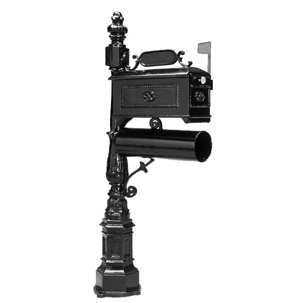 Barcelona Mailbox w/ Paper Chute - Iron Accents