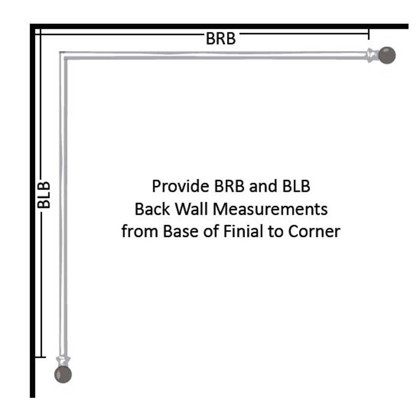 Handcrafted Bay & Corner Rods | Custom-Fit Window Hardware USA - Iron ...