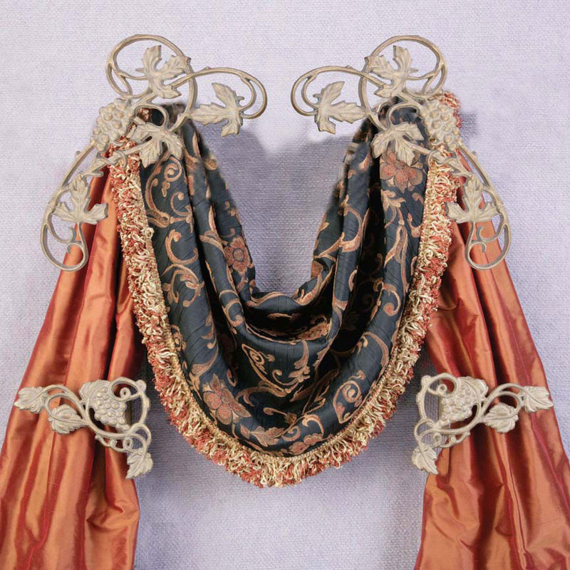 Artistica Drapery Treatments - Iron Accents