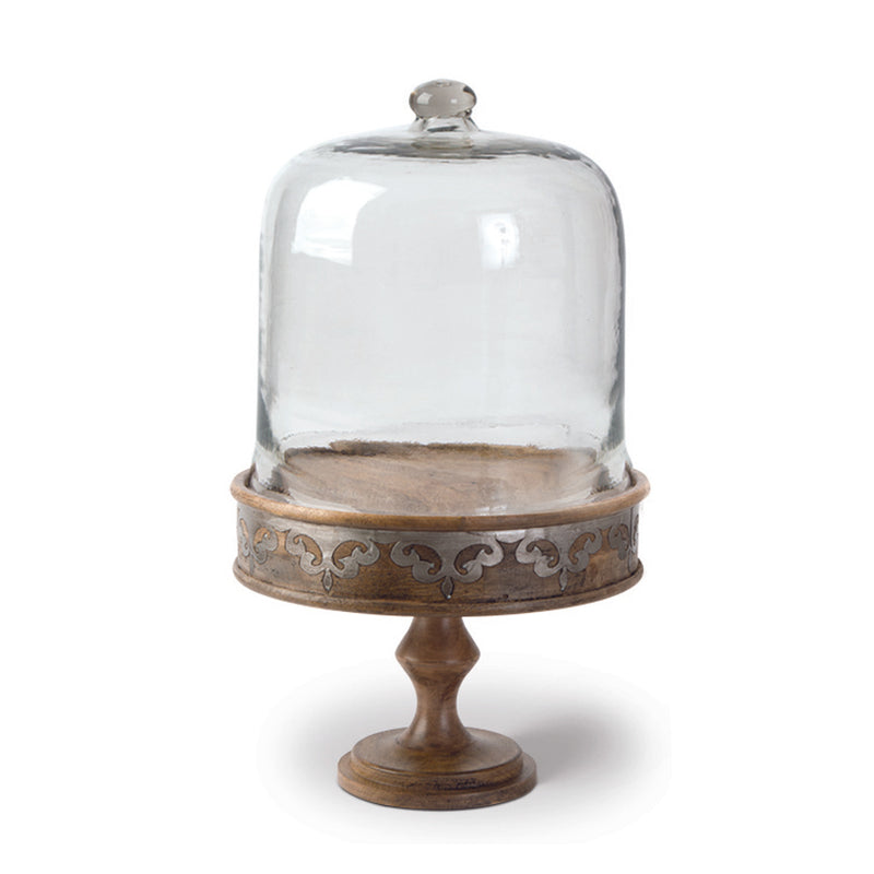 Heritage Cake Pedestal - Iron Accents